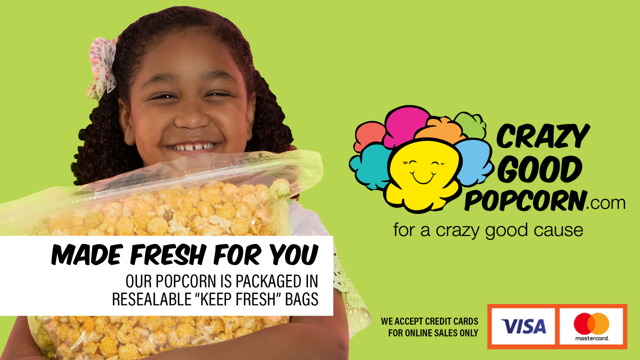 Crazy good Popcorn website – A Belle Design
